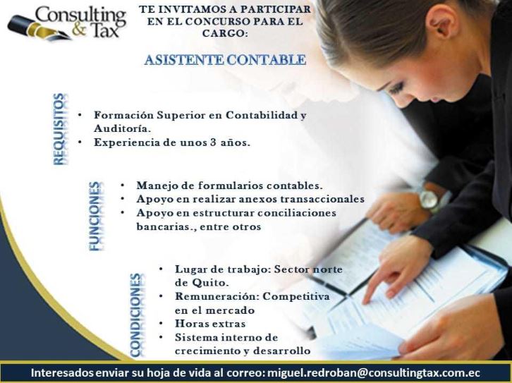 Asistente Contable - Mi mejor perfil