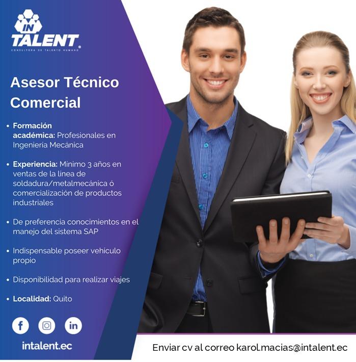 Asesor Técnico Comercial - Mi mejor perfil