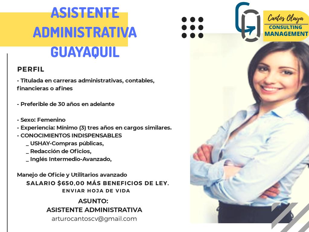 Asistente Administrativa - Mi mejor perfil