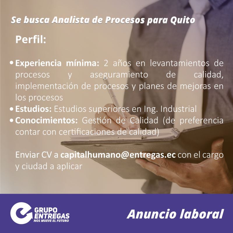 Analista Procesos - Mi mejor perfil