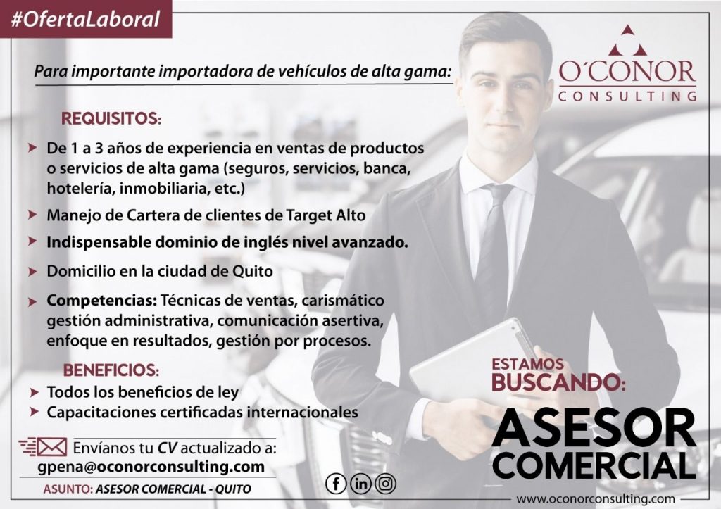 Asesor Comercial - Mi mejor perfil