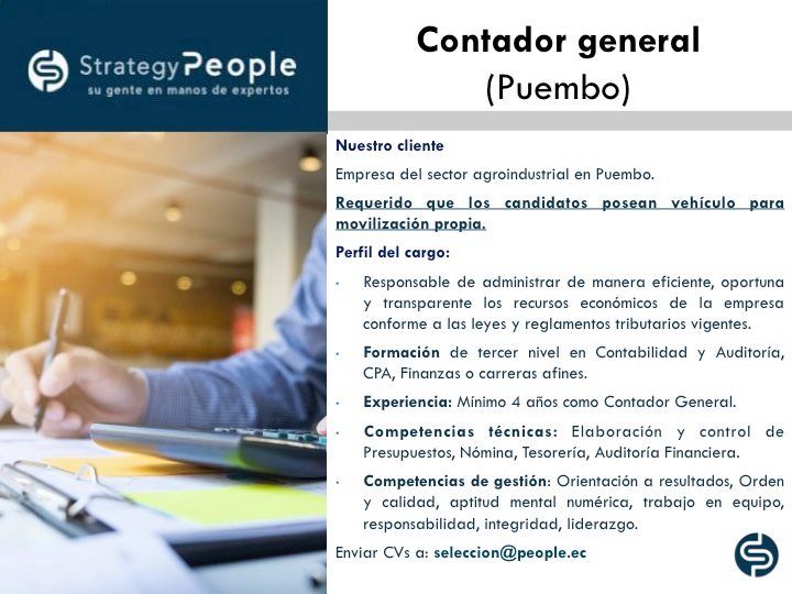 Contador General - Mi mejor perfil